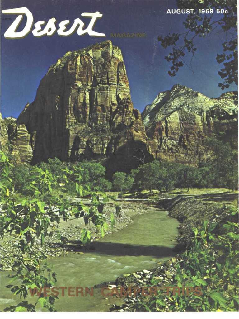 Desert Magazine 1969 August | PDF | California | Books