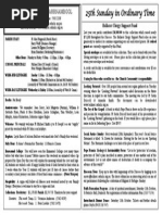 26th Sunday in Ordinary Time | PDF | Catholic Theology And Doctrine ...