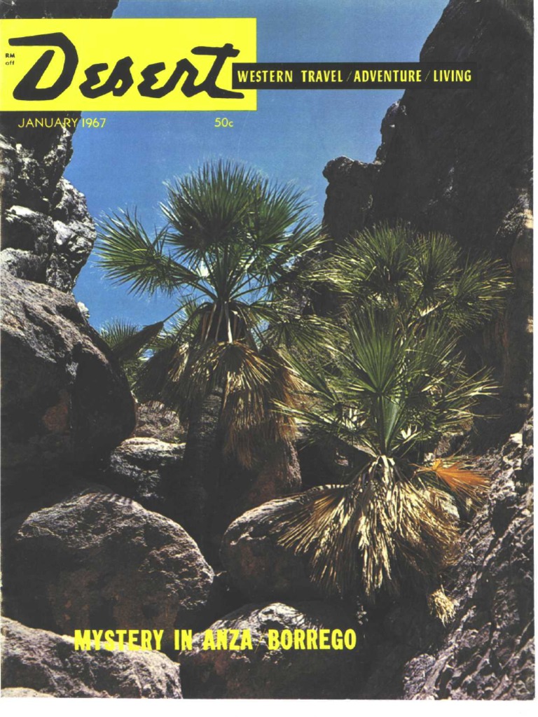Desert Magazine 1967 January | PDF | Volcano | Lava