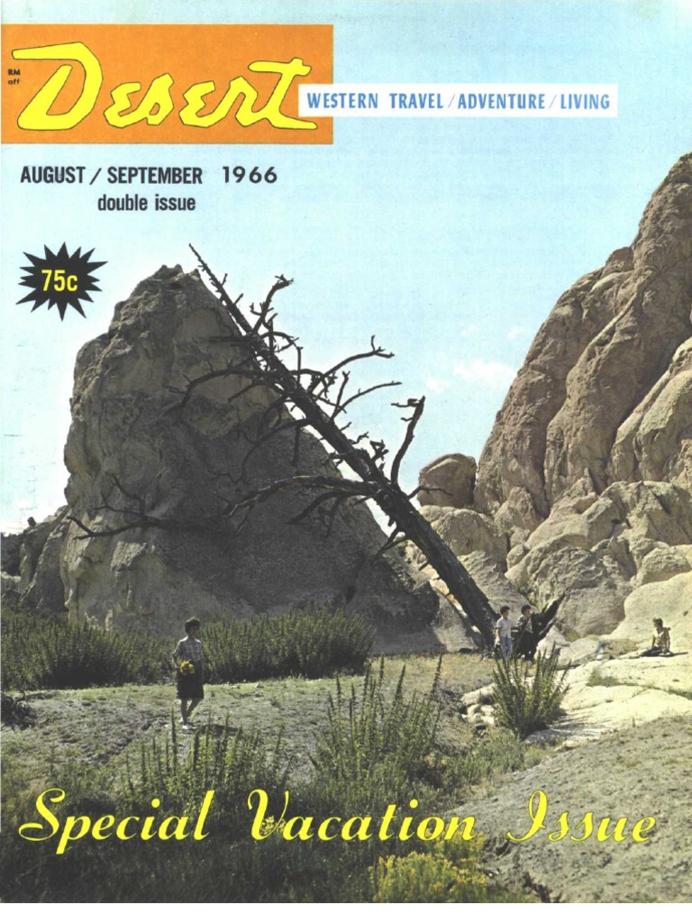 Desert Magazine 1966 August September | PDF | California | Nature