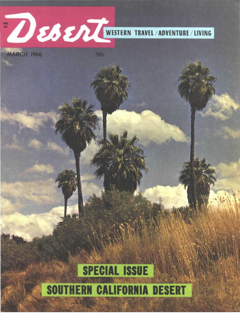 Desert Magazine 1966 March | PDF | Arizona | Utah