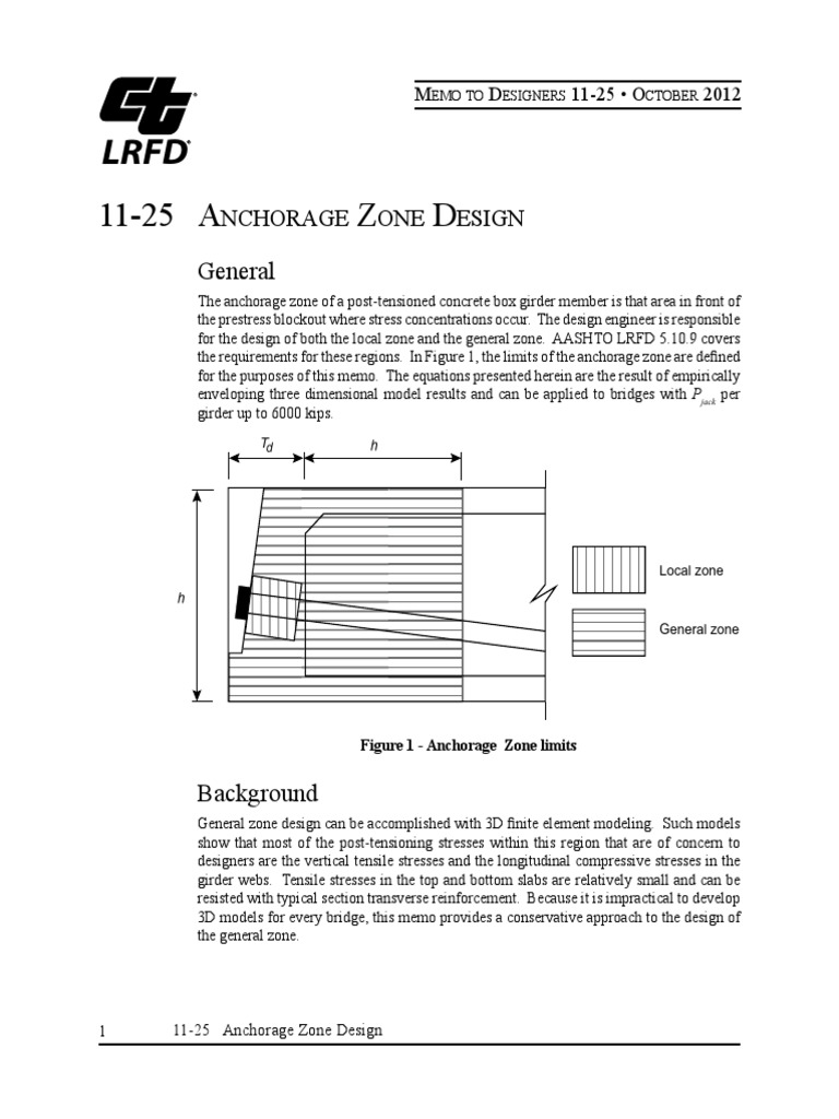 End Block Design Aid | PDF | Prestressed Concrete | Stress (Mechanics)