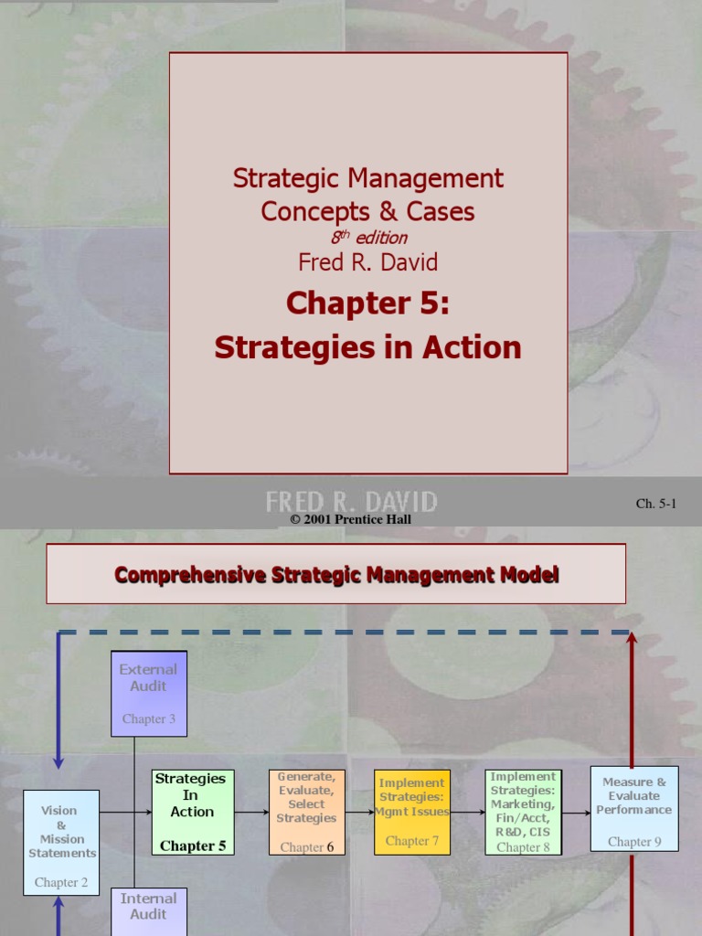 Chap05 - Fred R David | PDF | Strategic Management | Competition