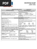 Ficha Técnica Zebron # 486 - Rev. 2020 | PDF | Concreto | Aço