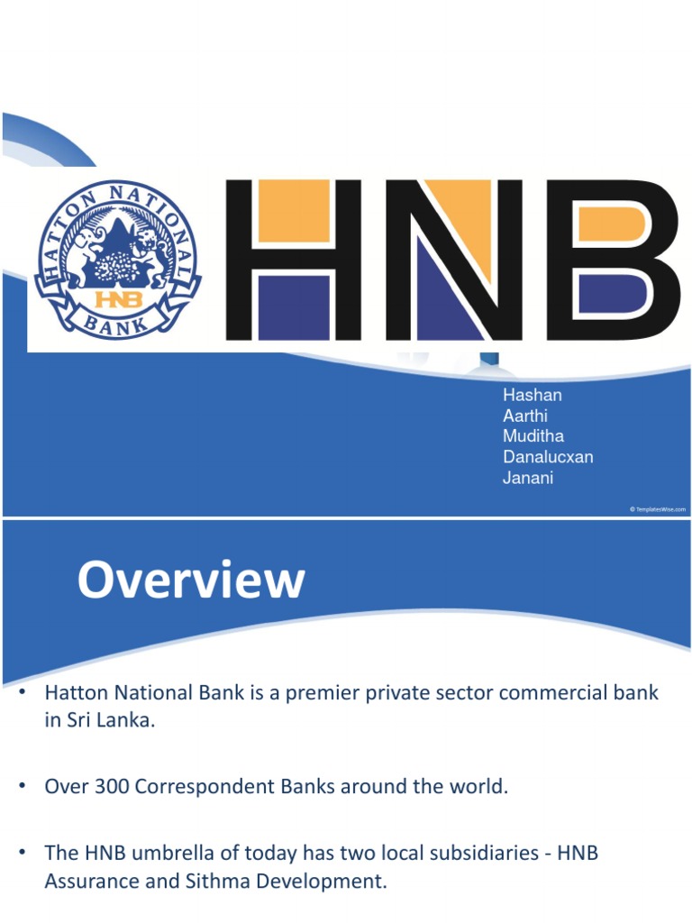 PESTEL For HNB | PDF | Saving | Banks