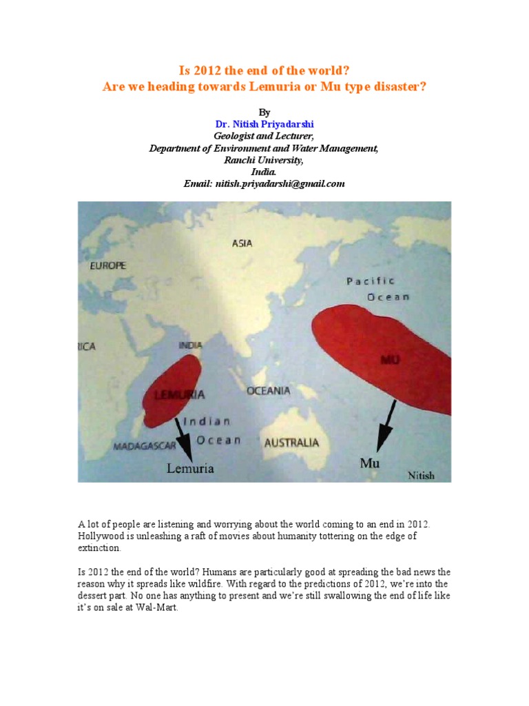 2012: Myths and Realities of Earth's Fate | PDF | Tsunami | Earth