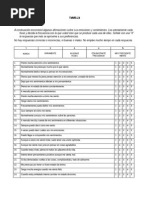 Test TMMS-24 para Evaluar Emociones | PDF | Estado de ánimo (psicología ...