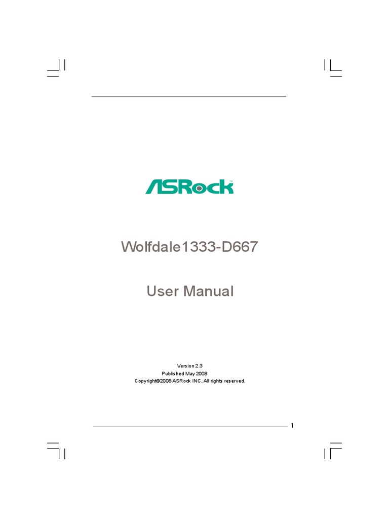 Wolfdale1333-D667 R2.0 | PDF
