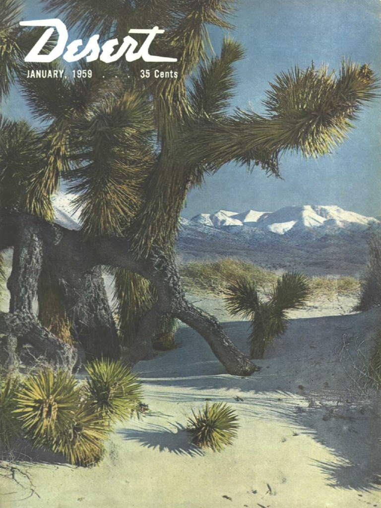 Desert Magazine 1959 January | PDF | Berry | Fruit Preserves