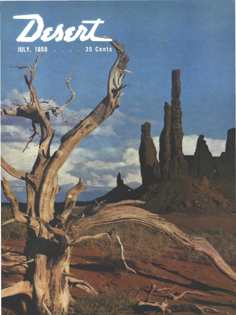 Desert Magazine 1958 July | PDF | Utah | Hospital
