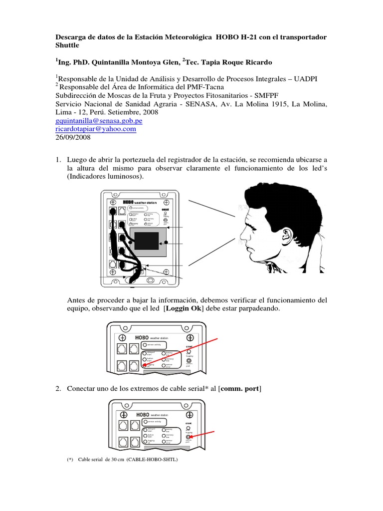 Descarga de Datos HOBO H-21 | PDF | Informática y tecnología de la ...