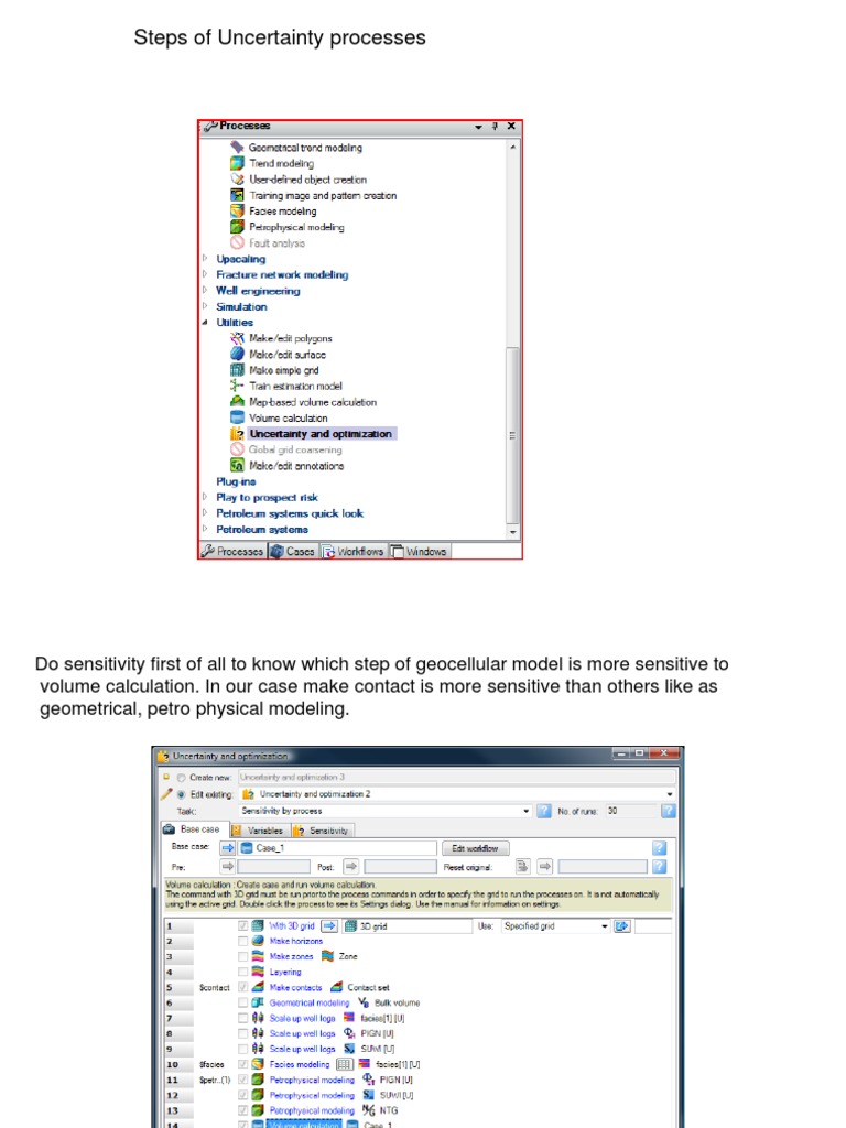 Describing the Steps and Visualization Techniques for Conducting Sensitivity and Uncertainty ...