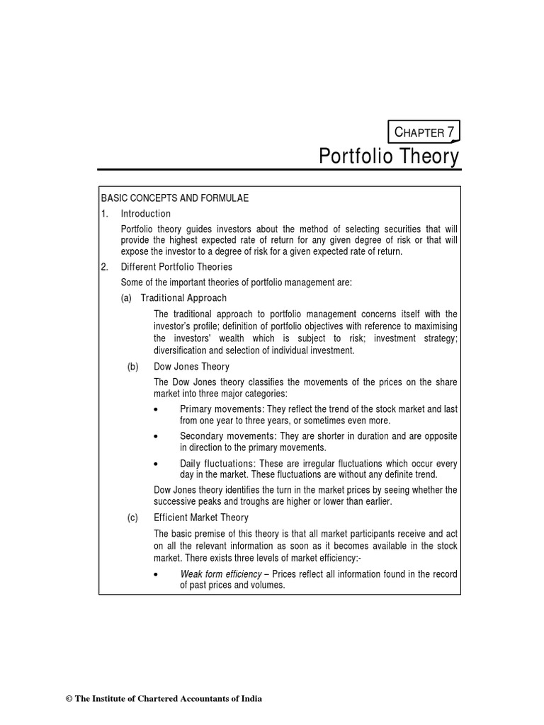 21573sm SFM Finalnewvol2 Cp7 Chapter 7 | PDF | Capital Asset Pricing Model | Beta (Finance)