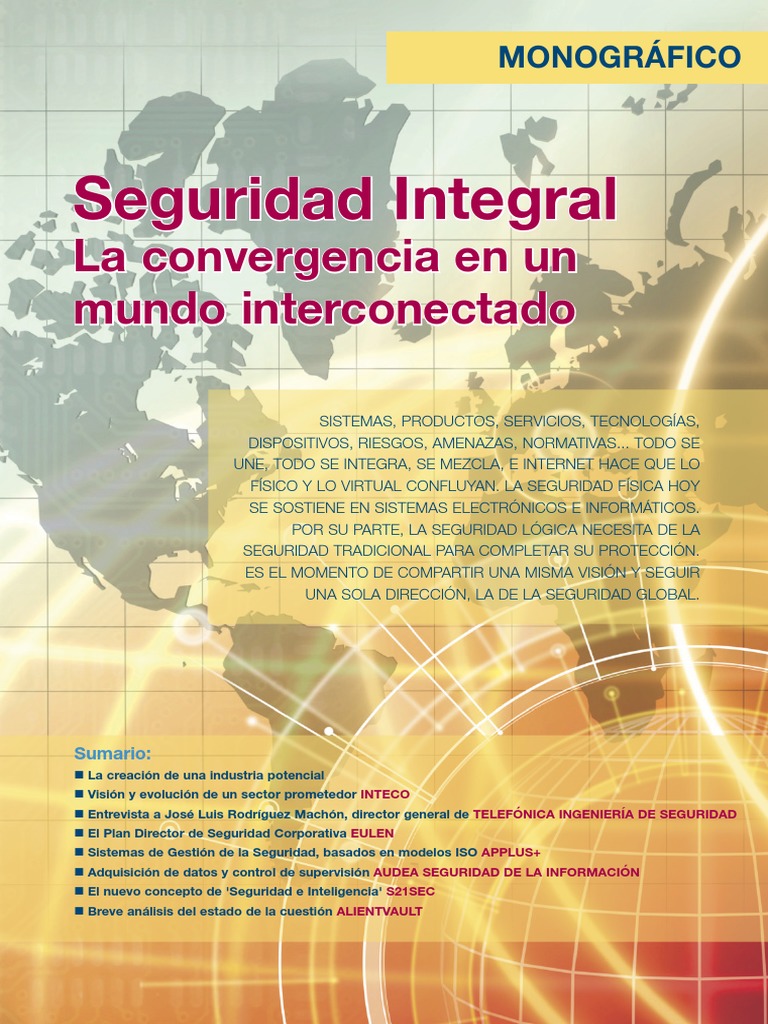 Seguridad Integral Concepto | Scada | La seguridad
