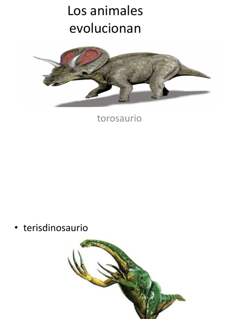 Evolución de Dinosaurios Específicos | PDF | Hogar, jardinería y ...