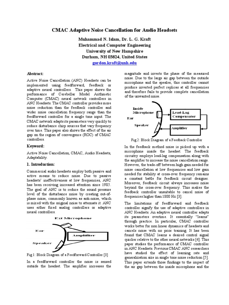Yale Paper Final Draft | PDF | Control Theory | Headphones