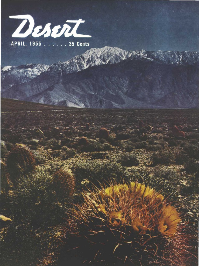 Desert Magazine 1955 April | Download Free PDF | Arizona | Tucson