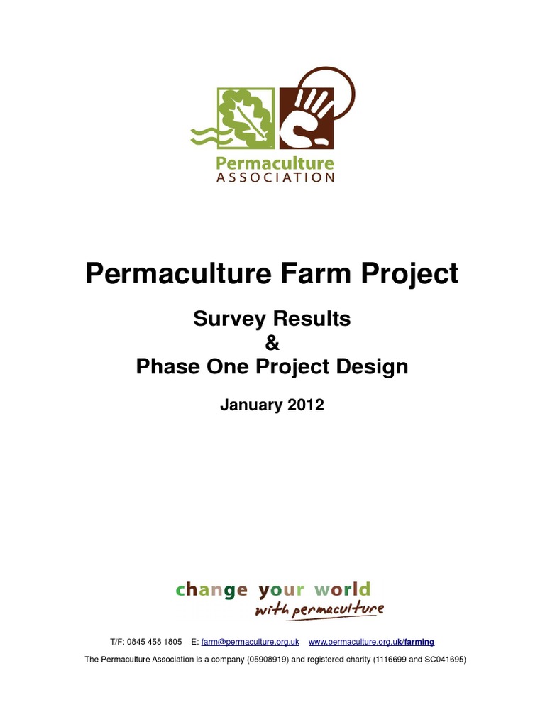 Permaculture Farm Project Survey Insights | PDF | Permaculture | Social ...