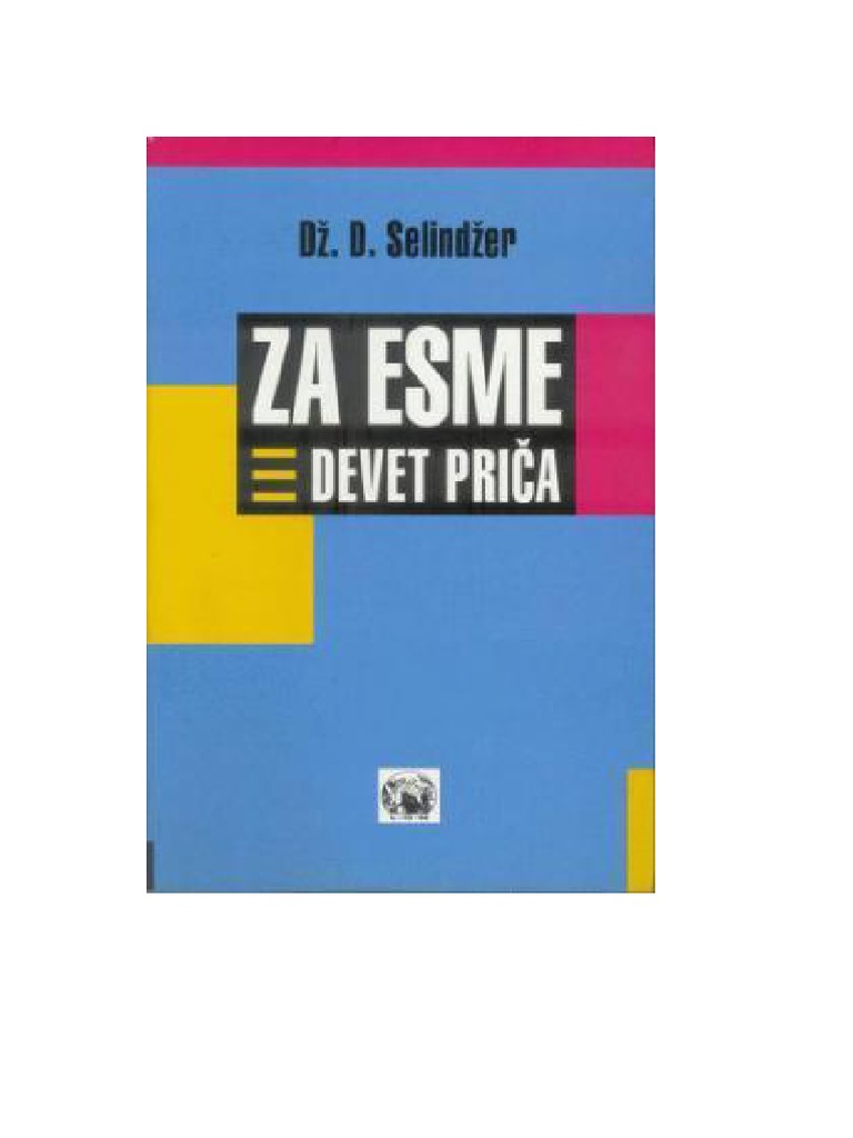 J. D. Salinger - Za Esme | PDF