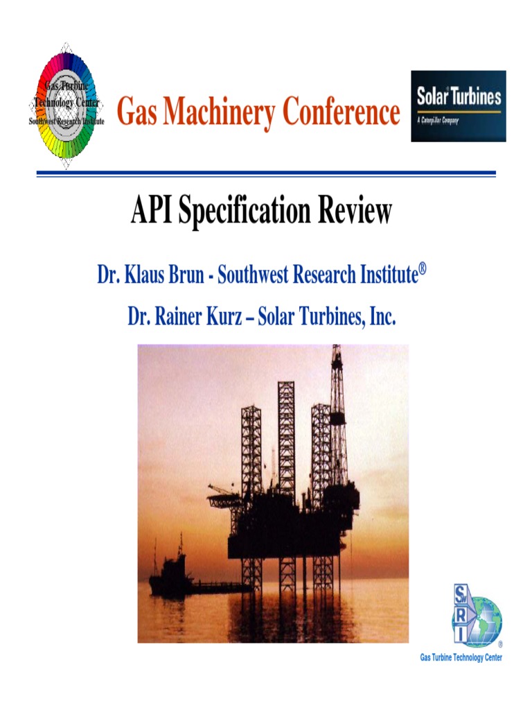 API Spec Review | PDF | Natural Gas | Oil Refinery