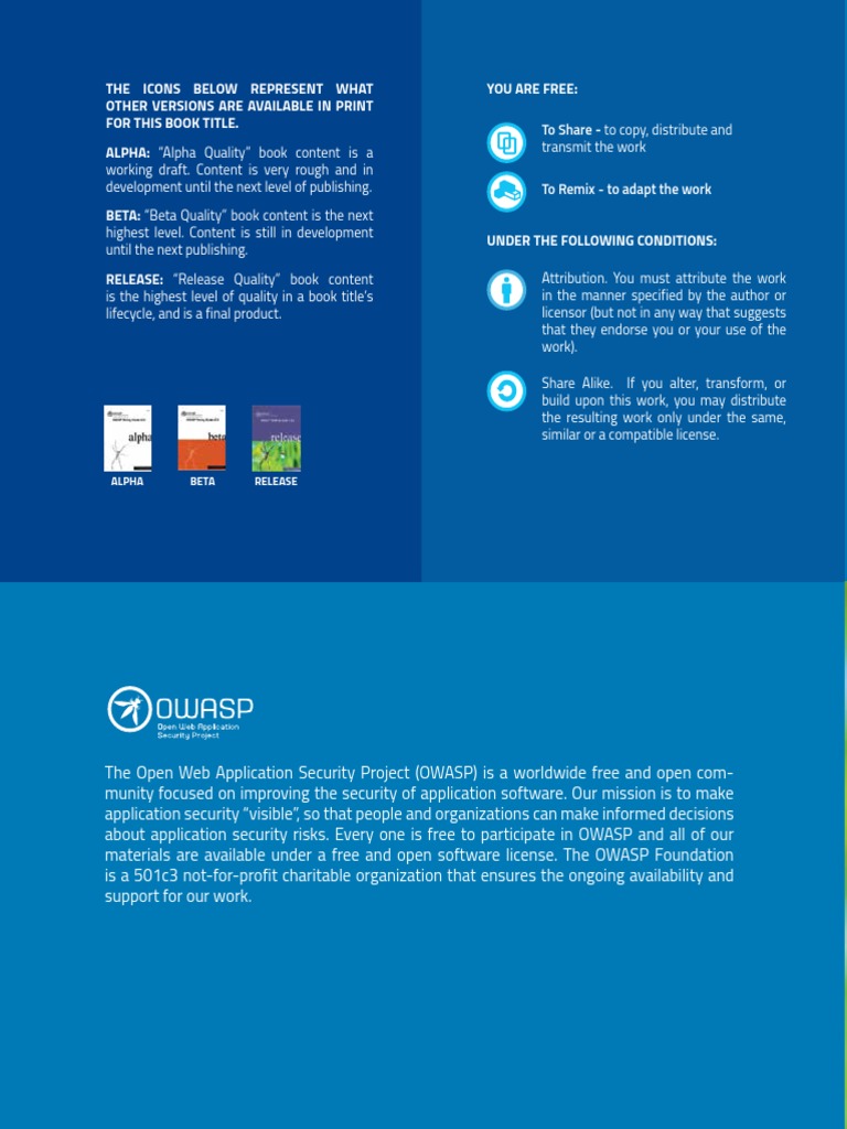 OTGv 4 | PDF | Vulnerability (Computing) | Software Release Life Cycle