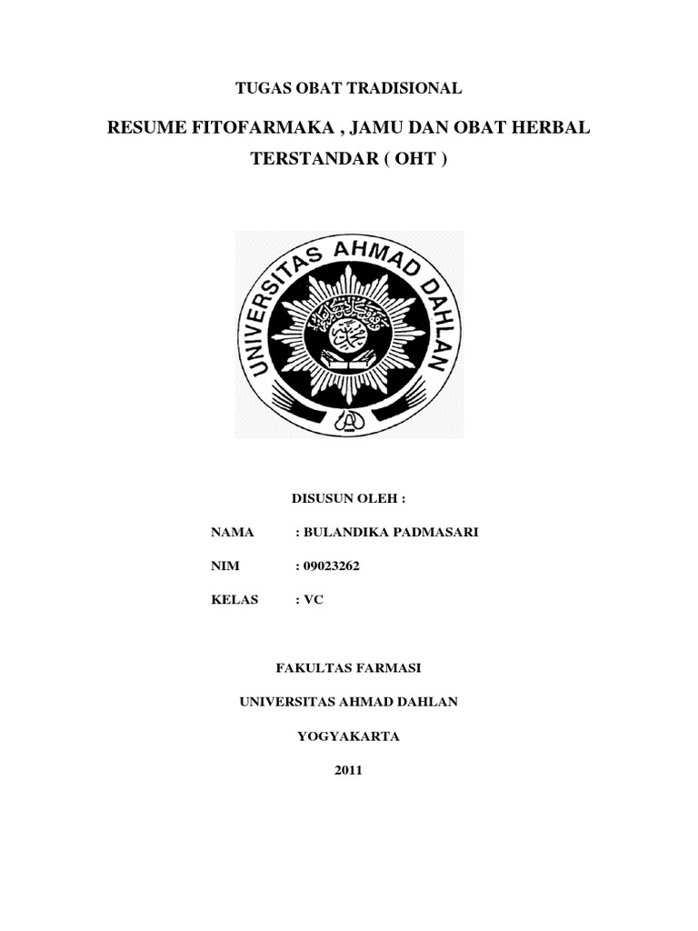 FITOFARMAKA | PDF | Kesehatan Holistik