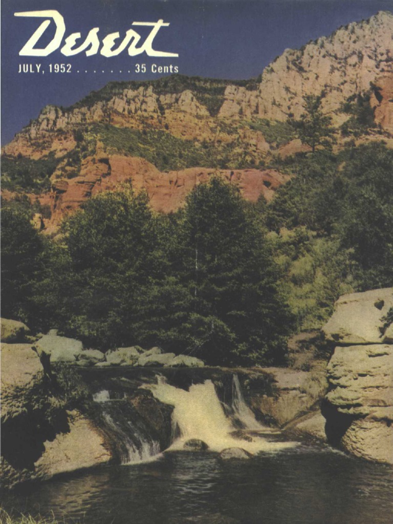 Desert Magazine 1952 July | PDF | New Mexico | Arizona