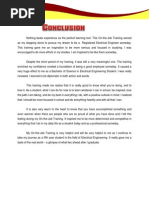 OJT Reflection Paper | PDF | Business