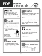 New Wave Mental Maths (Book E) - Answers: Tuesday | PDF