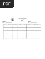 Sample of Kardex Template | PDF | Wellness | Science & Mathematics