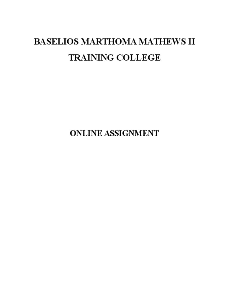 One Line Assignment | PDF