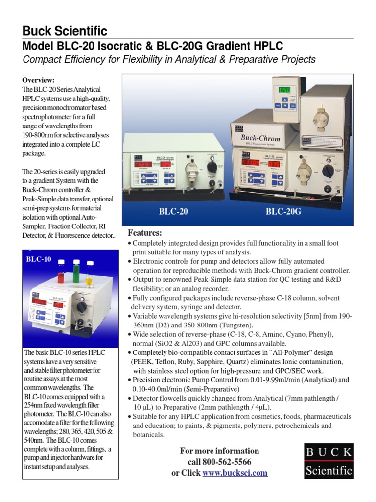 2005 HPLC Brochure | PDF | High Performance Liquid Chromatography ...