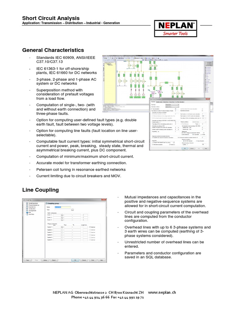 Short Circuit Analysis for Power Systems | PDF | Electrical Network ...