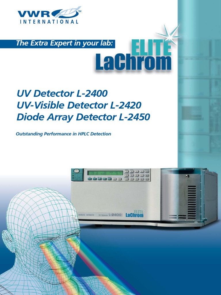 UV Detector L-2400 UV-Visible Detector L-2420 Diode Array Detector L ...