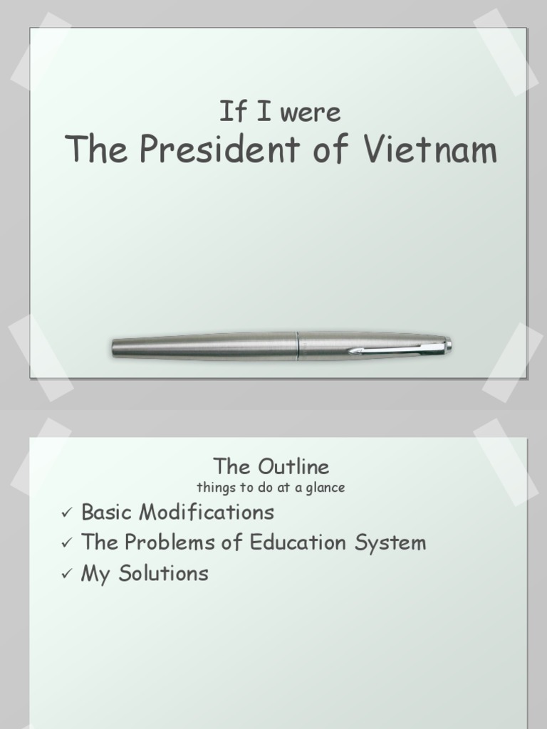 If We Were The President | PDF