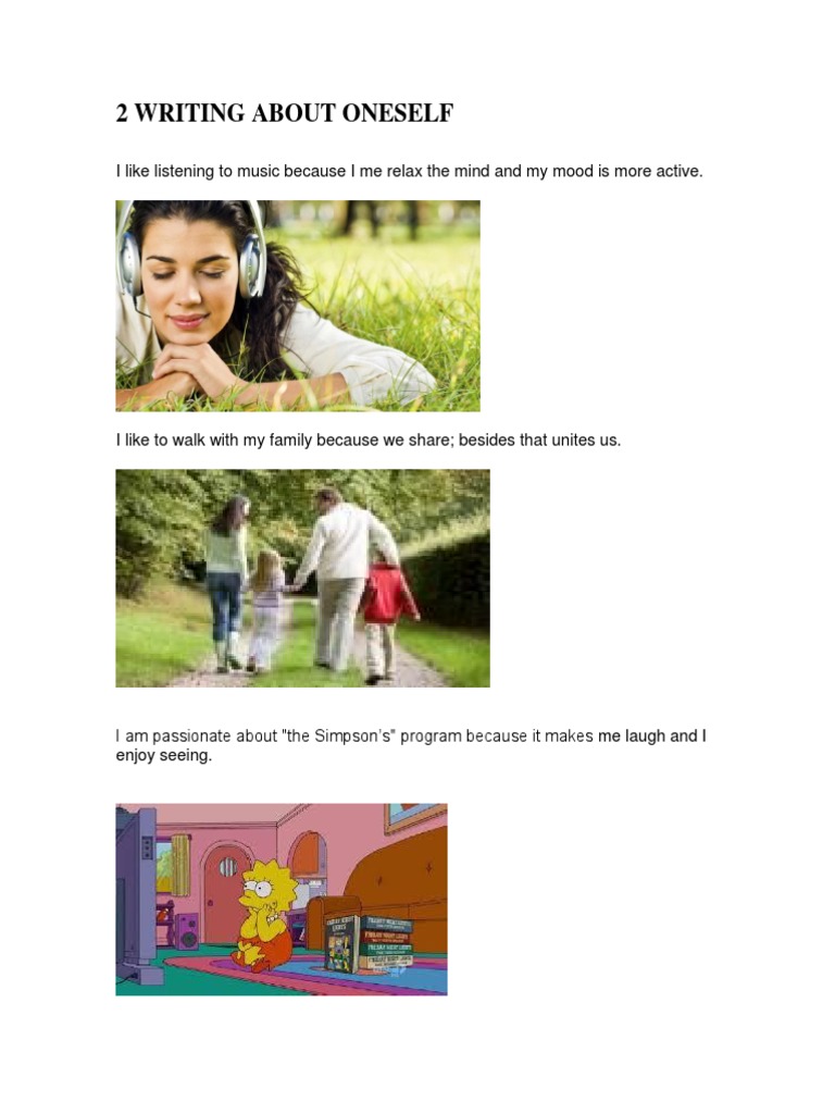 Personal Interests and Hobbies | PDF