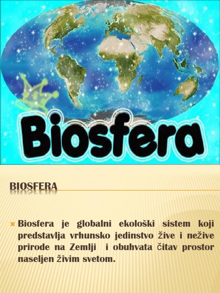 Biosfera | PDF