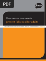 Otago Exercise Program | PDF | Diseases And Disorders | Medical Specialties