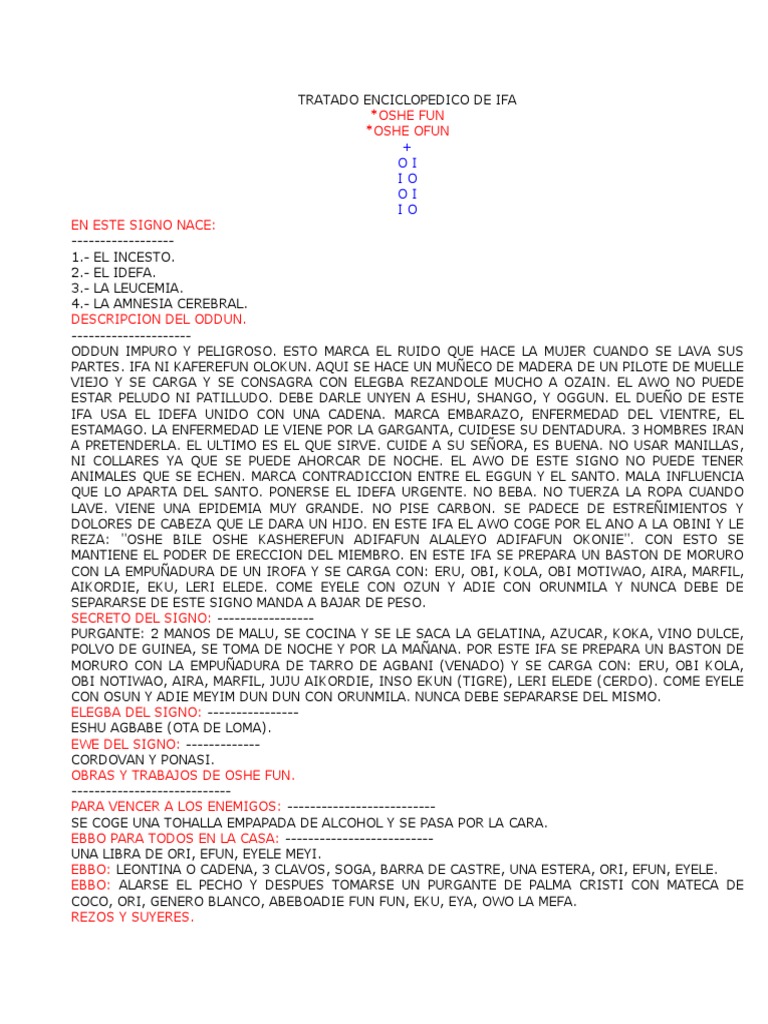 241 Oshe Ofun | PDF | Cocina, comidas y vino | Arte