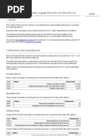 AAMVA ACD Code Dictionary Overview | PDF | Driving Under The Influence ...