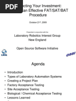 FAT Document | PDF | Specification (Technical Standard) | Systems ...