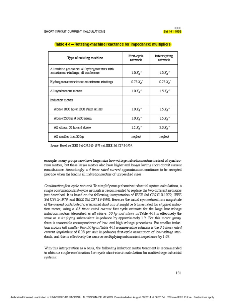 Páginas Desde[4] IEEE Std 141-1993 (Red Book) | Electrical Impedance ...