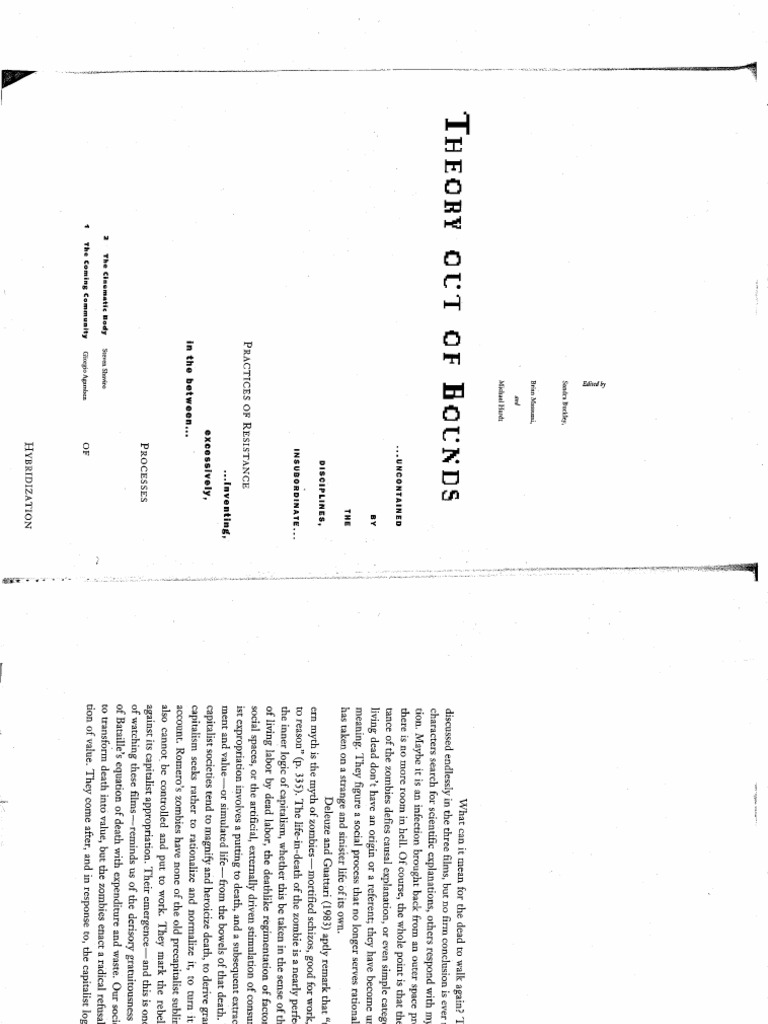 Steven Shaviro On Night of Living Dead | PDF | Foreign Language Studies