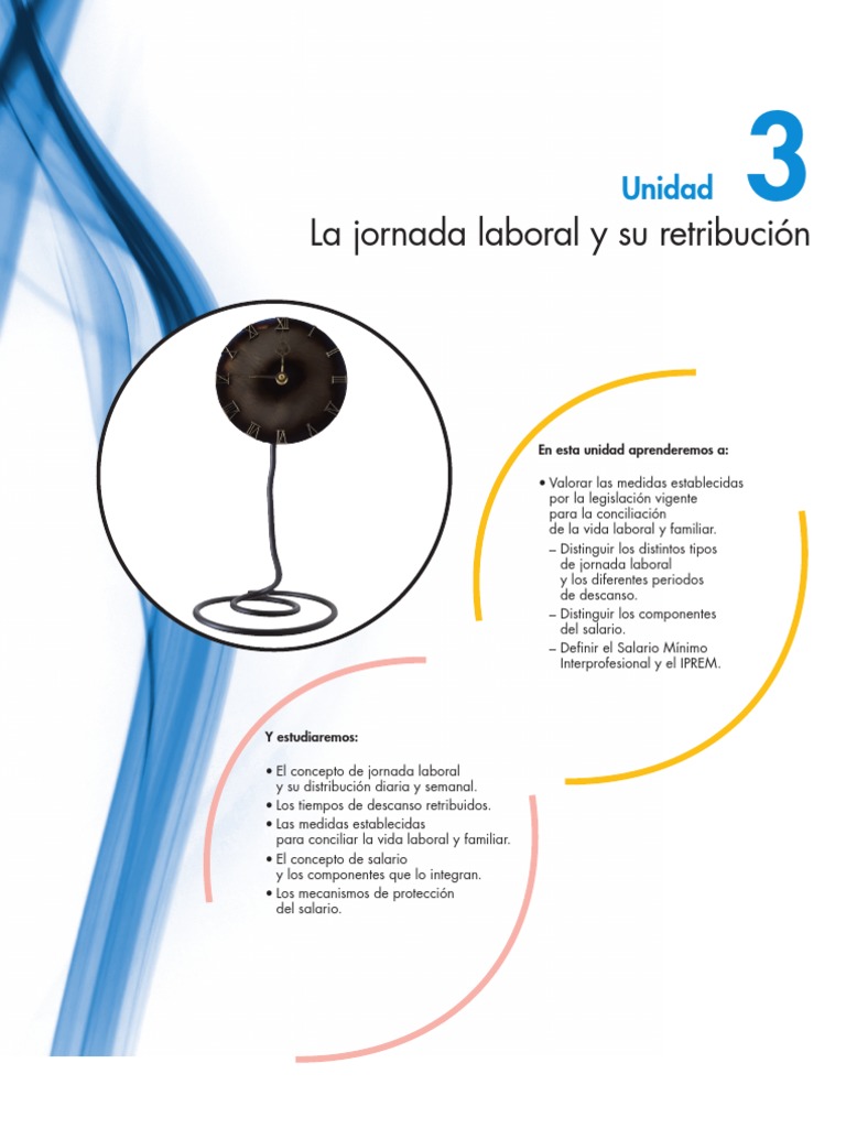 Fol Tema3 | PDF | Tiempo de trabajo | Salario