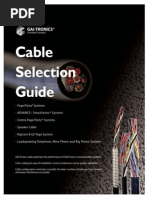 B3 - Cables | PDF | Cable | Electrical Conductor