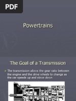 GM Powerglide Schematic Wparts 2011 | PDF | Clutch | Gear