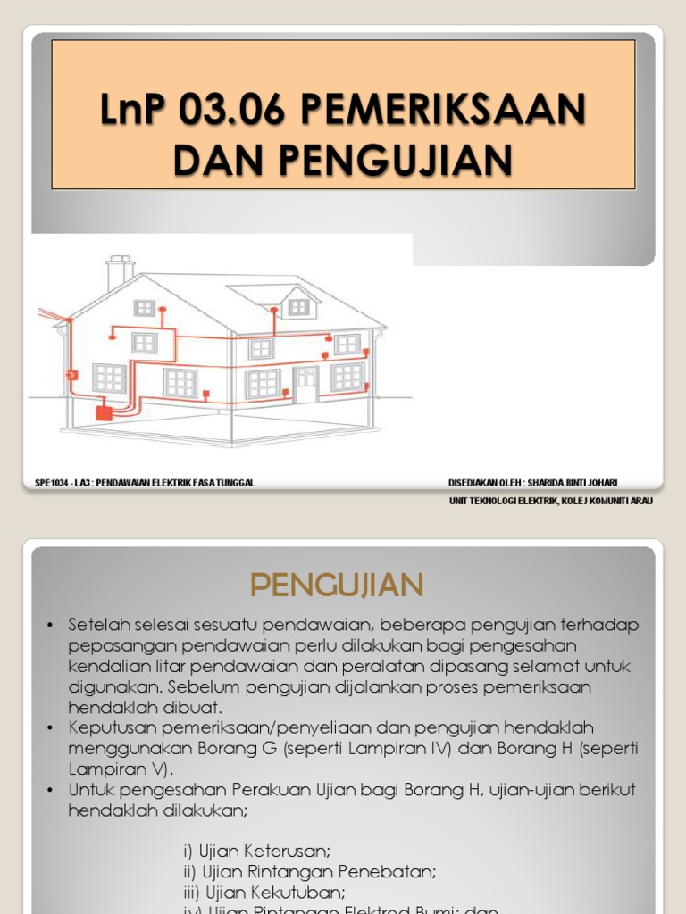 Lnp03.06 Pemeriksaan & Pengujian | PDF | Sains & Matematika