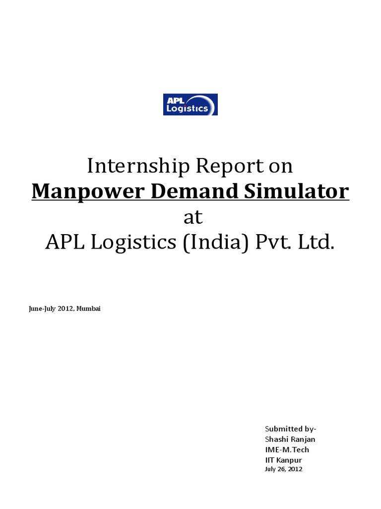 Apl Logistics | Download Free PDF | Logistics | Economies