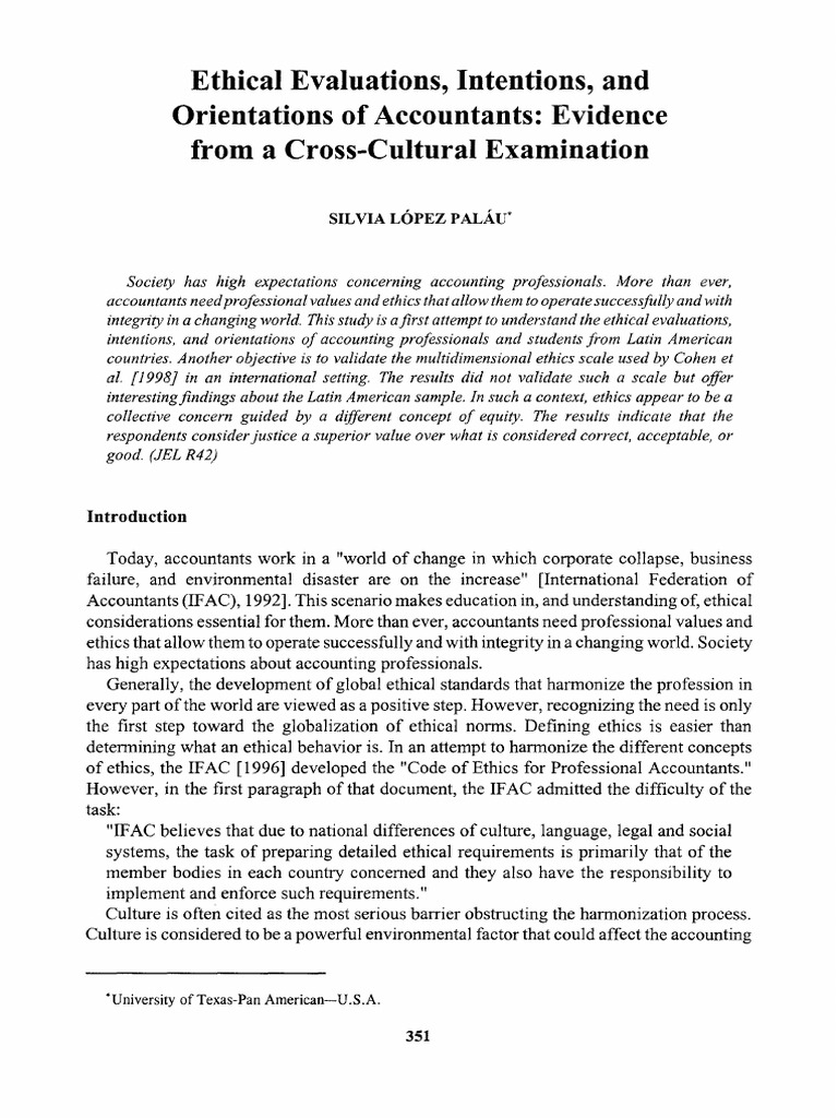 Ethical Evaluations, Intentions, and | PDF | Utilitarianism | Evaluation