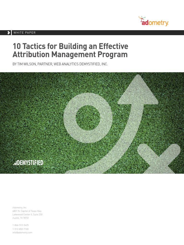 10 Tactics For Building White Paper | Download Free PDF | Brand | Marketing